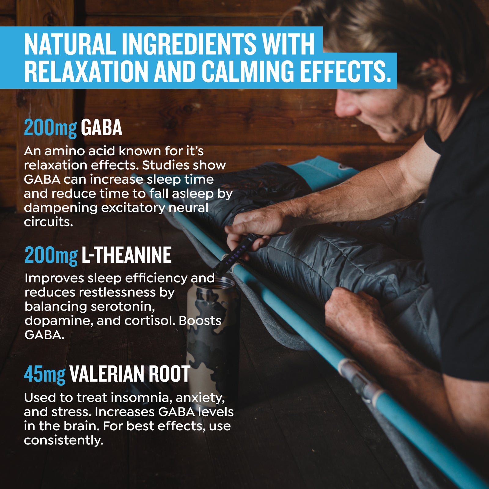 Liquid Sleep Aid | 100% Natural, Zero Calories, Zero Sugar | Protekt