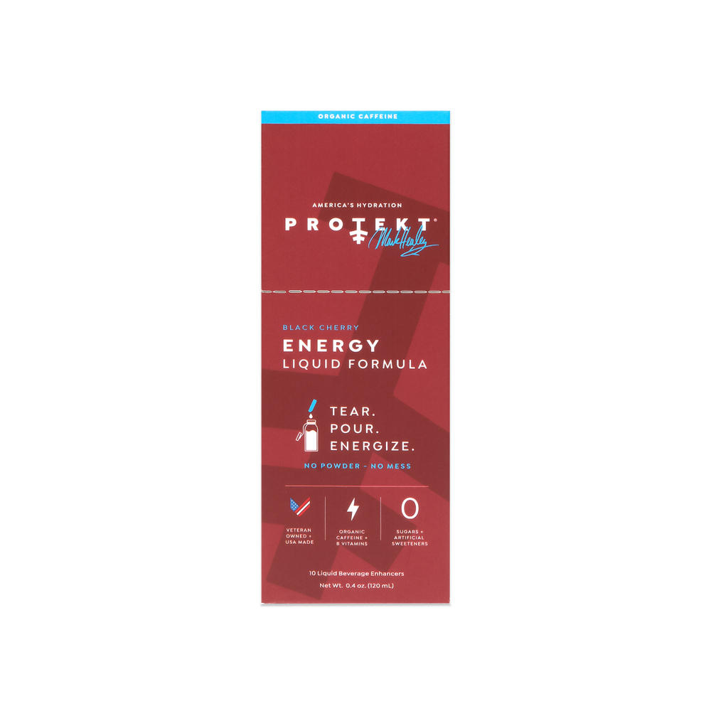 Liquid Energy Supplements | 100% Natural, Organic Caffeine | Protekt