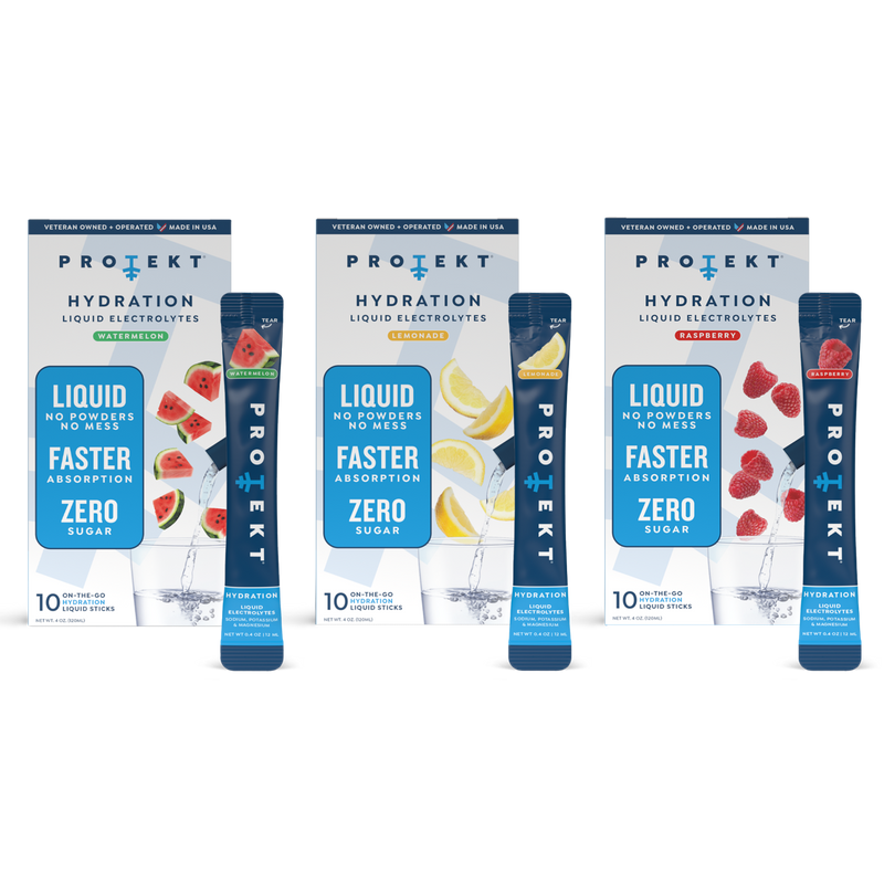 Hydration Supplements | 0 Calories, 0 Sugar, 100% Natural | Protekt