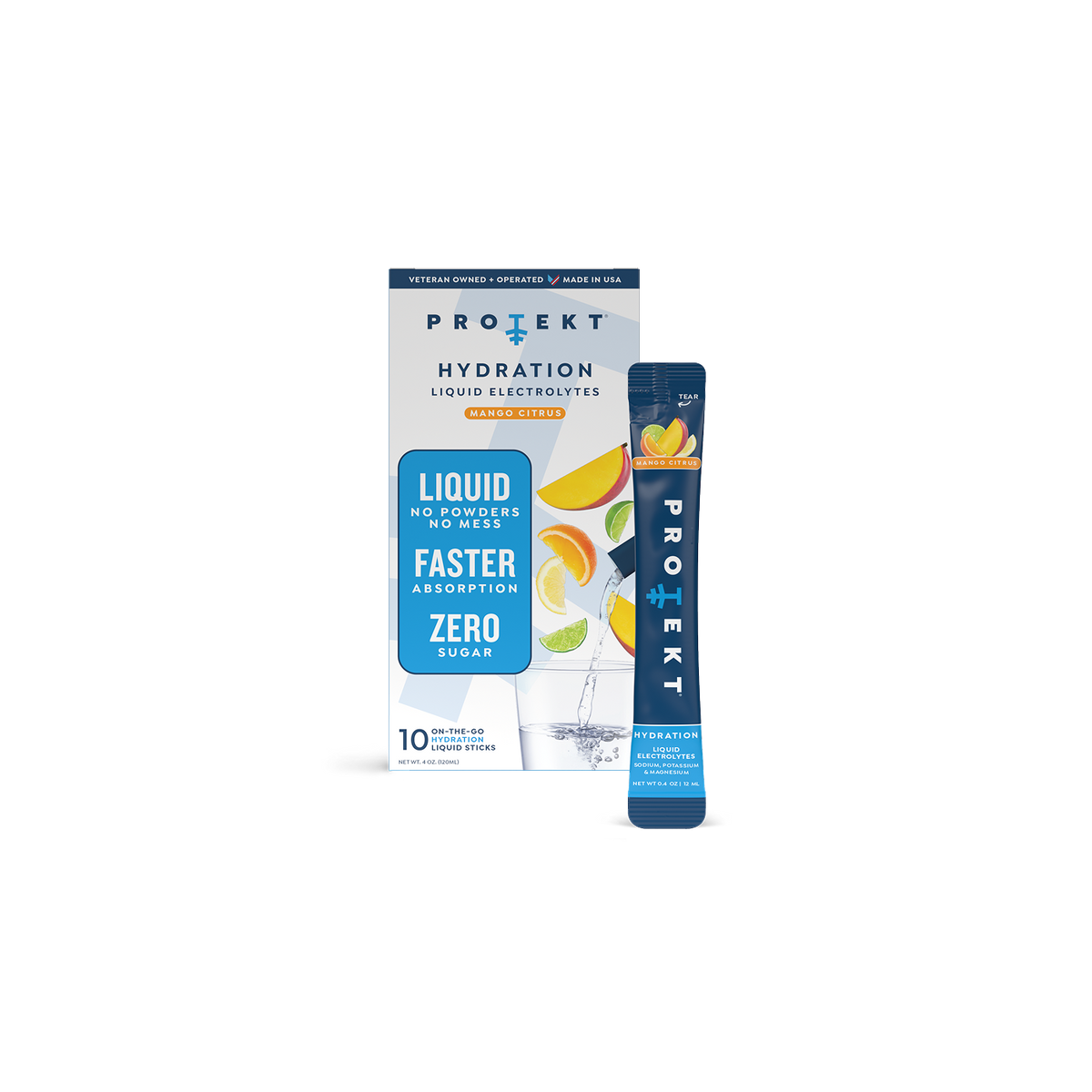 Hydration Supplements | 0 Calories, 0 Sugar, 100% Natural | Protekt